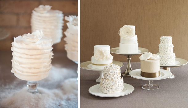 20 tortas individuales para tu casamiento