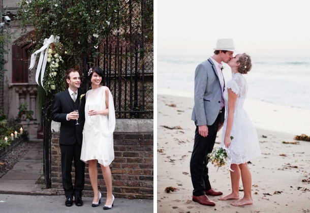 30 Super Chic Short Wedding Dresses | SouthBound Bride